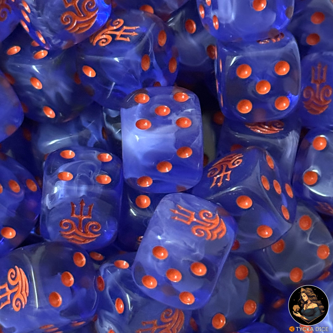 Tideborn - Premium Tabletop Dice for Wargames & RPGs | TYCKA DICE