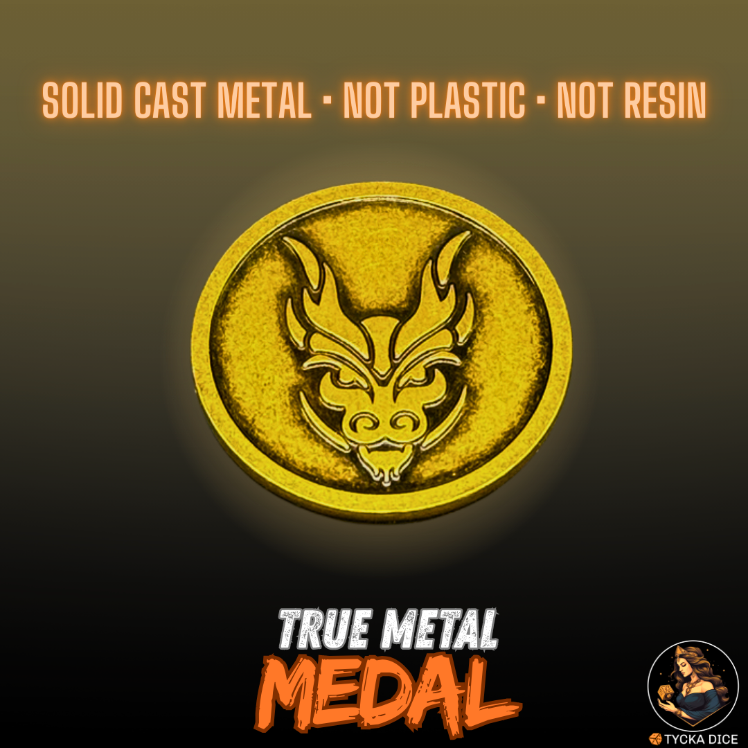 Jade Serpent - Premium Command Medal | TYCKA DICE